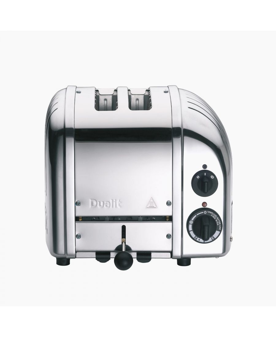 Dualit Toaster/Grille-pain 2 Tranches Classic Chrome 27030 - RC DIFFUSION